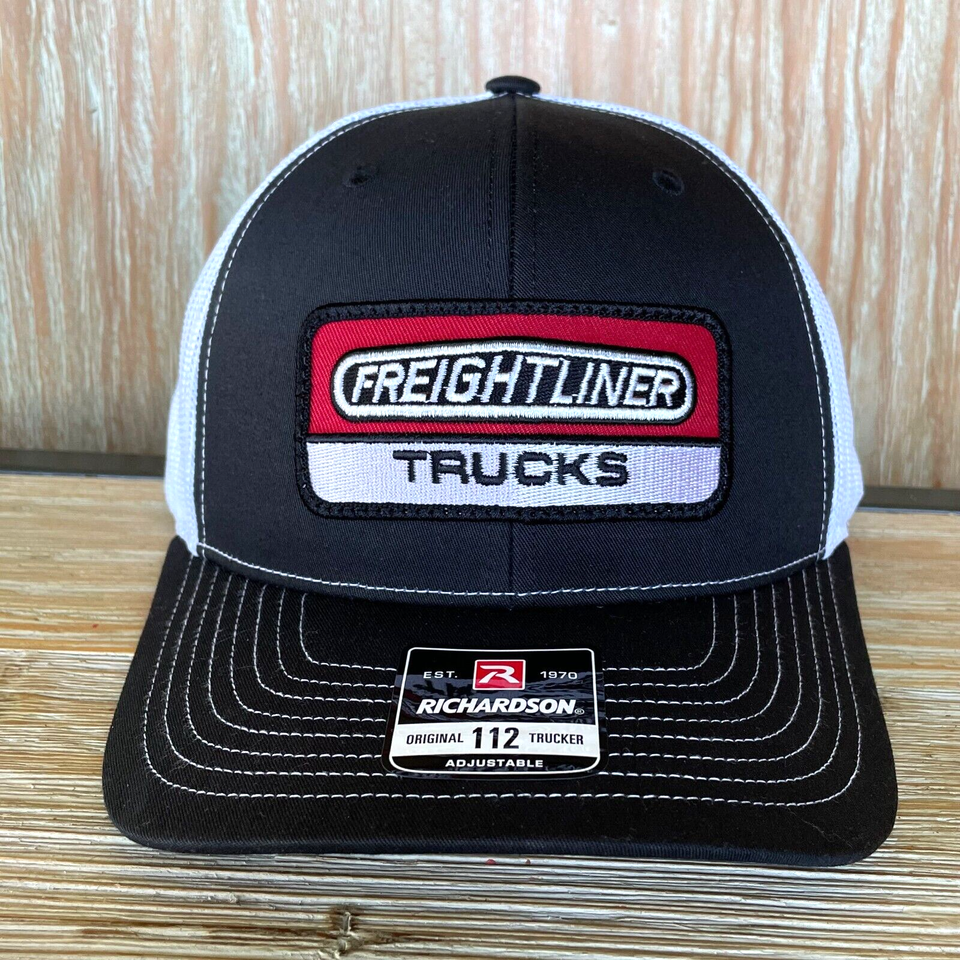 Freightliner Vintage Patch Hat - Richardson 112 Trucker Cap - Semi ...