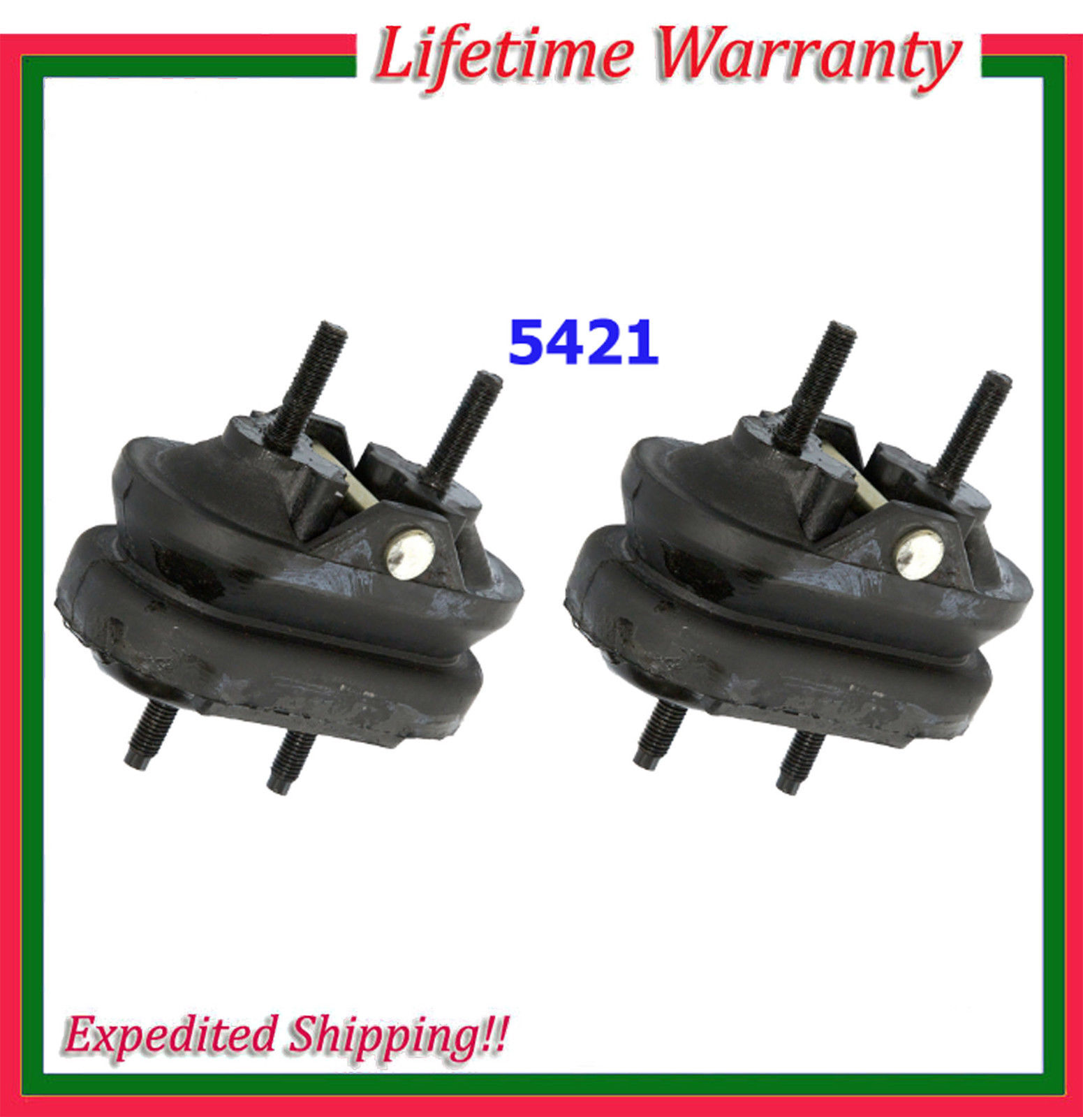 For Chevy Equinox Pontiac Torrent Suzuki XL-7 Engine Motor Mount 5421*2 ...