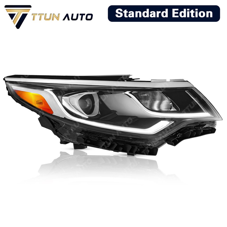 For 2019 2020 Kia Optima Headlight Halogen LED DRL 92102D5500 Passenger ...