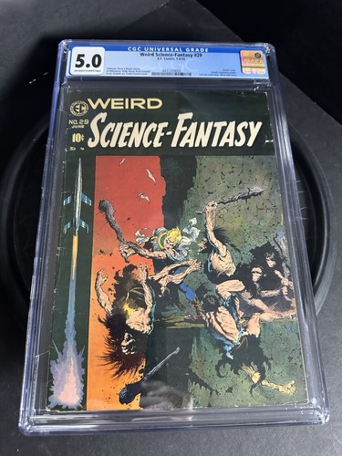 Weird Science Fantasy 29 CGC 5.0 EC Comics 1955 Pre Code Frank Frazetta ...