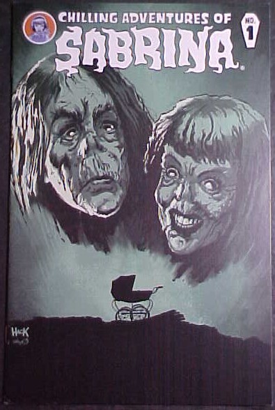 CHILLING ADVENTURES OF SABRINA #1! HACK VARIANT COVER! VF 2014 ARCHIE COMICS | eBay