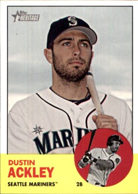 2012 Topps Heritage #366 Dustin Ackley SEATTLE MARINERS | eBay