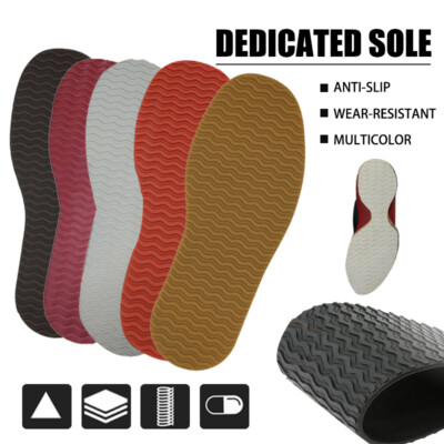 Rubber Shoes Outsole Full Sole Repair Patches For Men Women Shoe Anti ...