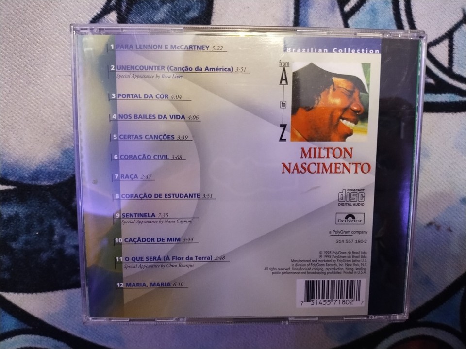 Brazilian Collection by Milton Nascimento (CD, Apr-1998, Rodven Records ...