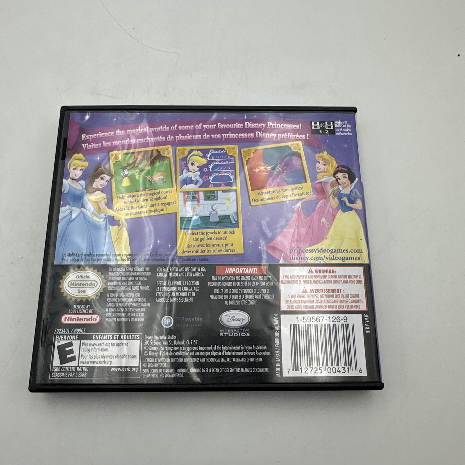 Disney Princess Magical Jewels (Nintendo DS, 2007) Complete - TESTED | eBay