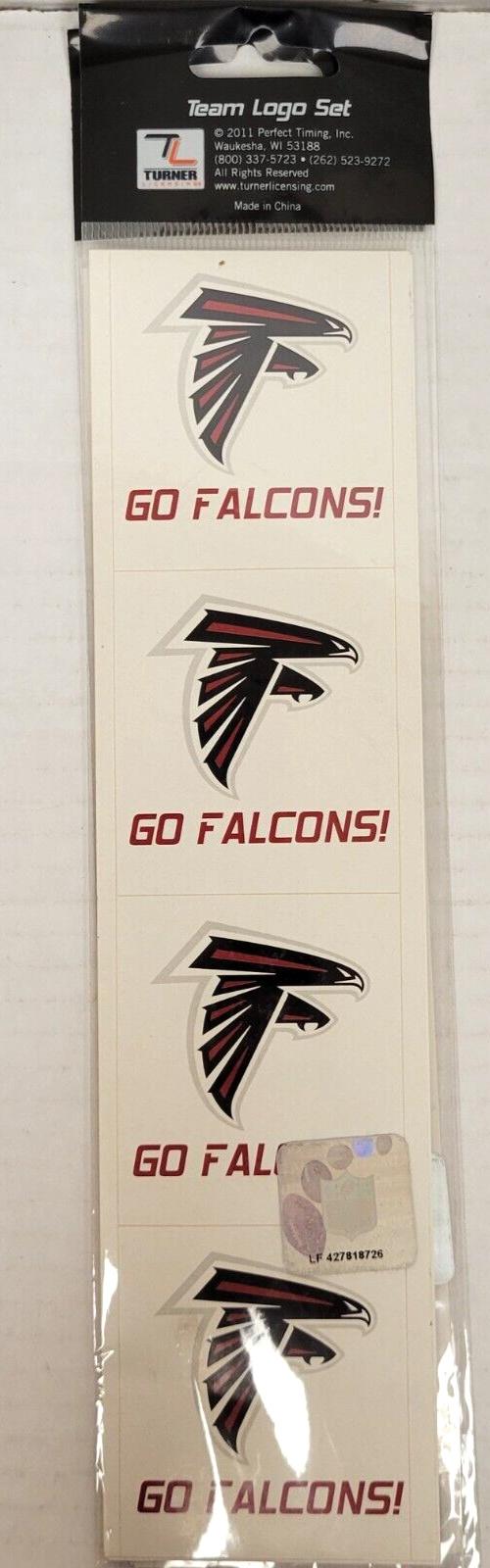 Atlanta Falcons - Set of 8 Stickers, New | eBay