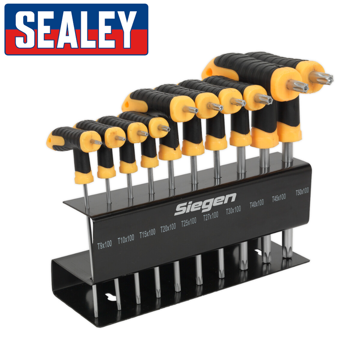 Twin Pack T-Handle Ball-End Hex Allen Key + TRX-Star TROX Set Metal ...