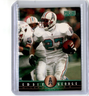 Eddie George Pro Line 1997 107 Houston Oilers | eBay
