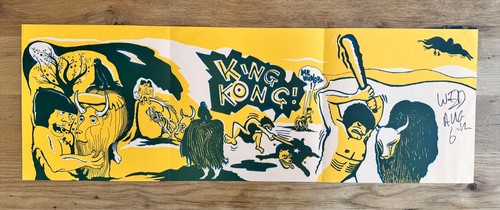 Early 90s European Music Concert Poster King Kong | eBay