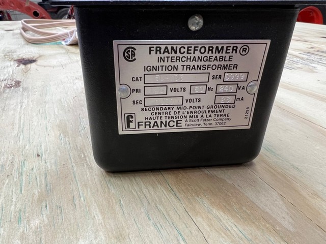 Franceformer Interchangeable Ignition Transformer 5lay 03 for sale ...