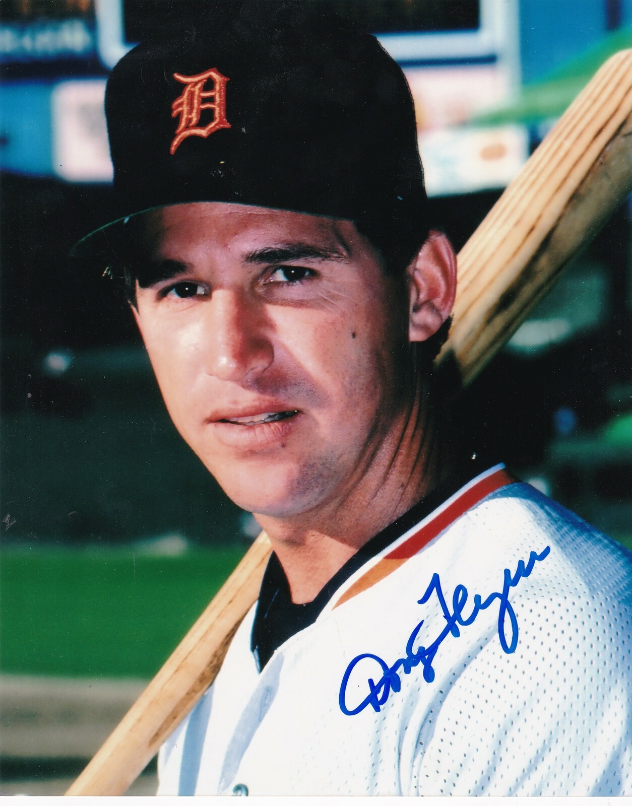 DOUG FLYNN DETROIT TIGERS ACTION SIGNED 8x10 | eBay