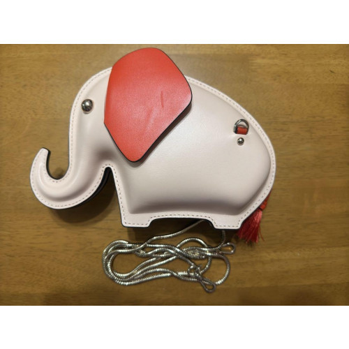 Kate Spade Tiny Cabana Elephant Leather Crossbody Bag Pink Beige Red ...