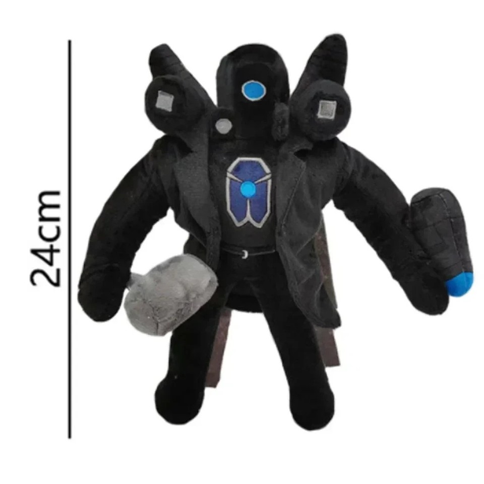 Skibidi Toilet Clockman Titan Speakerman Plush Toy Cartoon Doll Kids ...