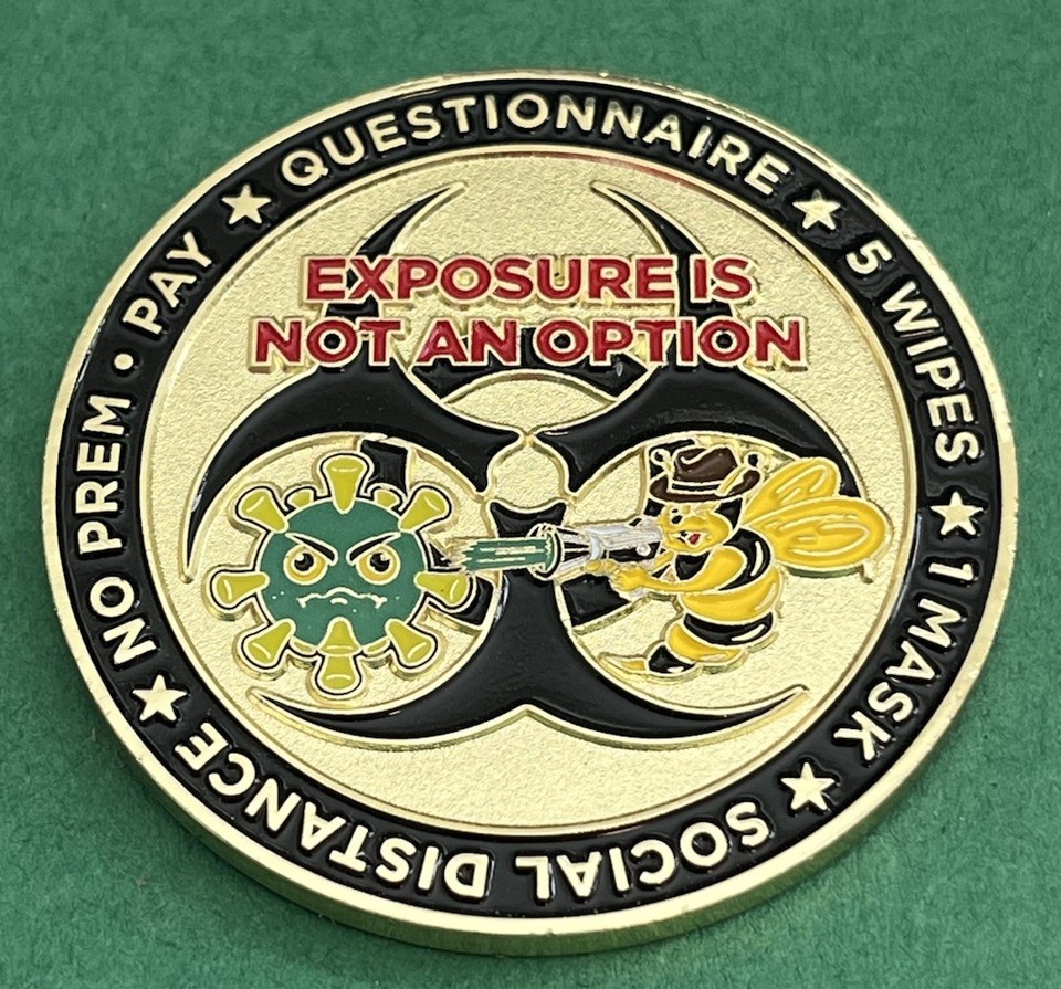 Maryland State Police COVID-19 Challenge Coin | eBay