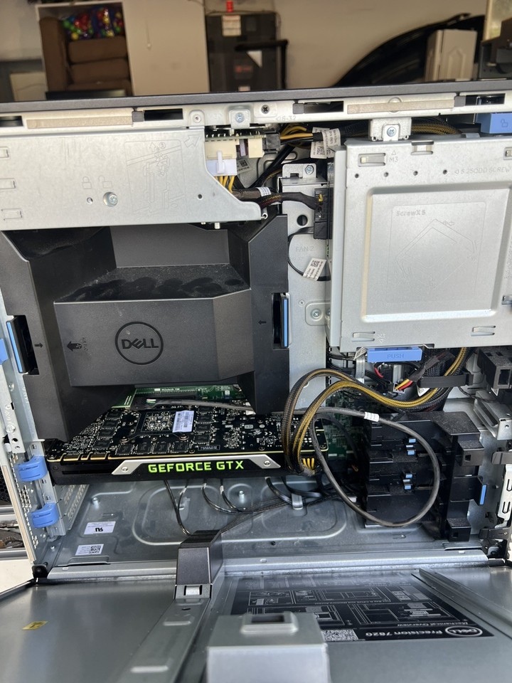 Dell Precision T7820 Workstation PC Xeon gold 6138 64GB RAM NVIDIA GTX ...