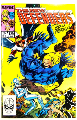 Marvel DEFENDERS (1984) #129 SIGNED by Don PERLIN w/COA VF/NM (9.0) Ships FREE! | eBay