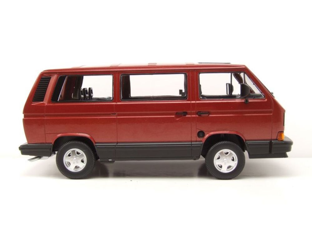 VW T3 Bus Multivan Magnum 1987 Rouge Metallic Modellauto 1:18 Kk ...