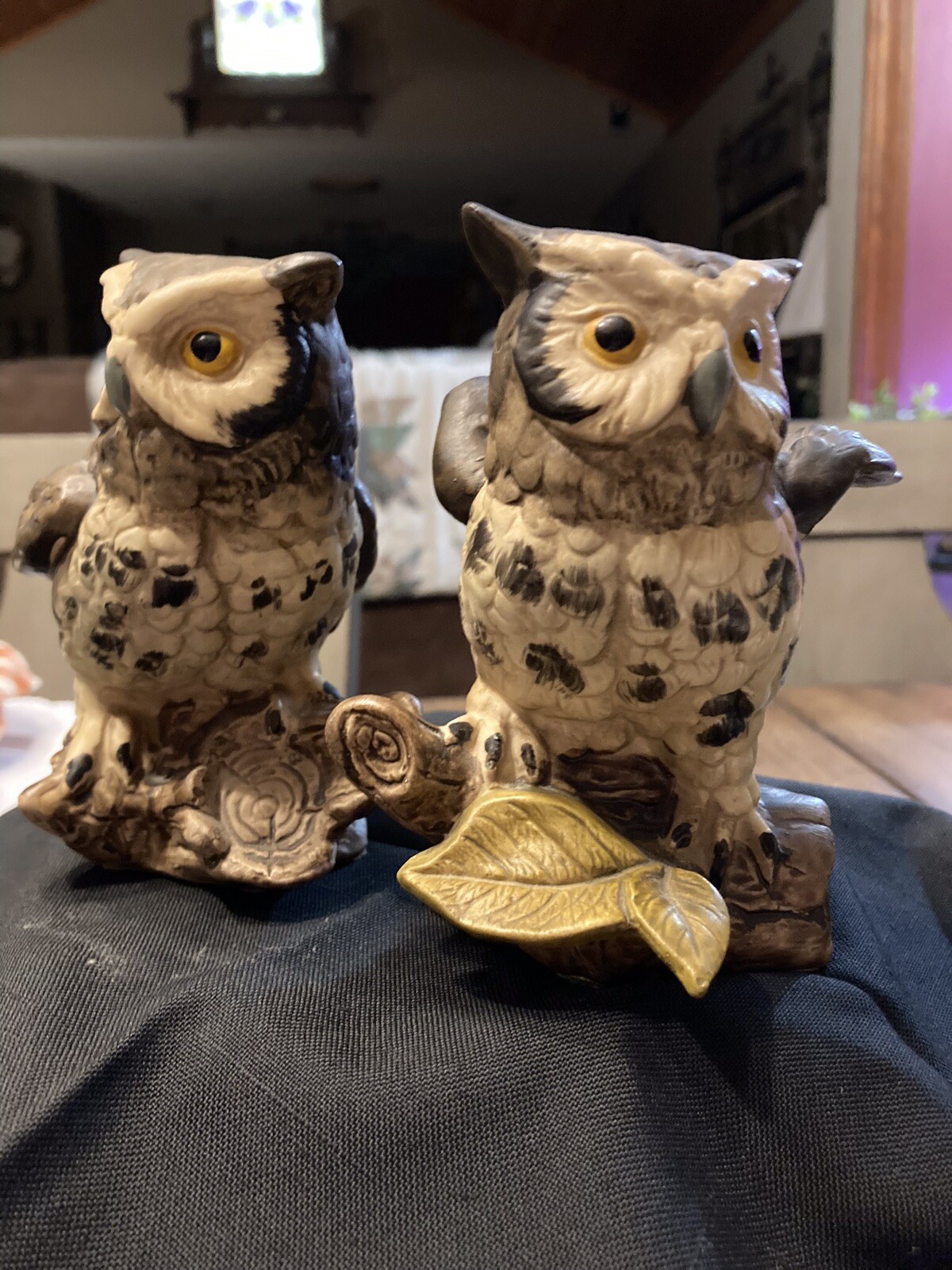 Collectible Figurines/Ceramic owls (Pair) /NOrleans /made in Japan | eBay