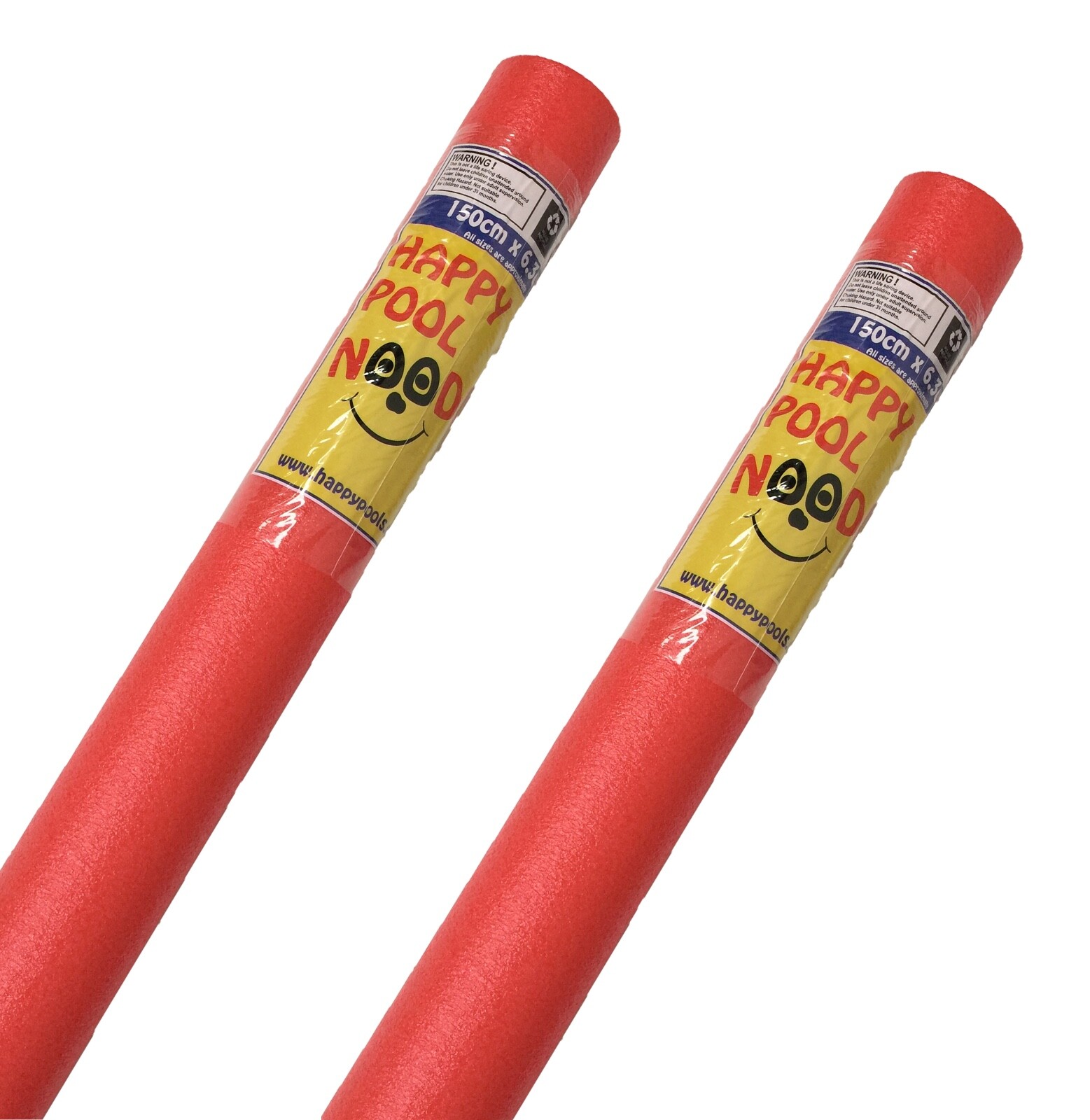 2 x Red Fun Swimming Pool Noodle Float Aid Woggle Logs Noodles Water ...