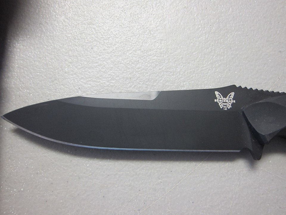 Benchmade 140 Nimravus Fixed Blade Knife 154CM W/ Sheath - FREE ...