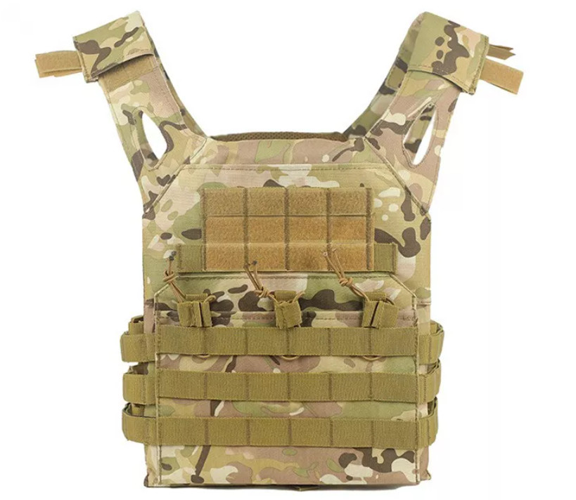 Light Tactical Plate Carrier Vest - Camo | Grelly USA