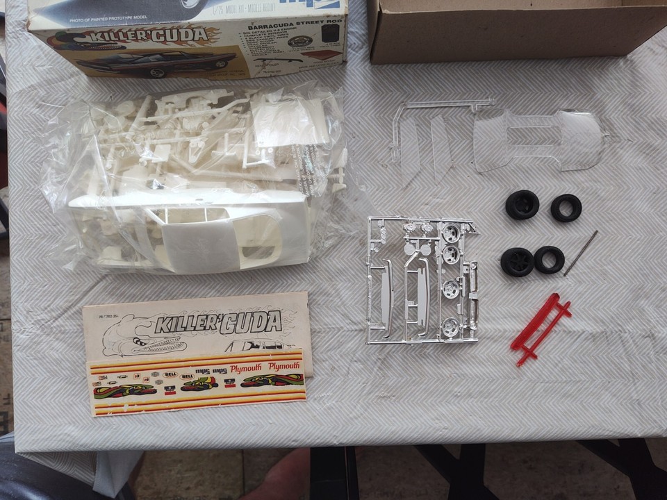 MPC Killer Cuda Barracuda Street Rod 1/25 SEALED INSIDE | eBay