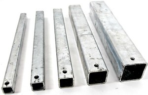 GALVANISED Mild Steel SQUARE BOX SECTION 20, 25, 30, 40 & 50 mm Square ...
