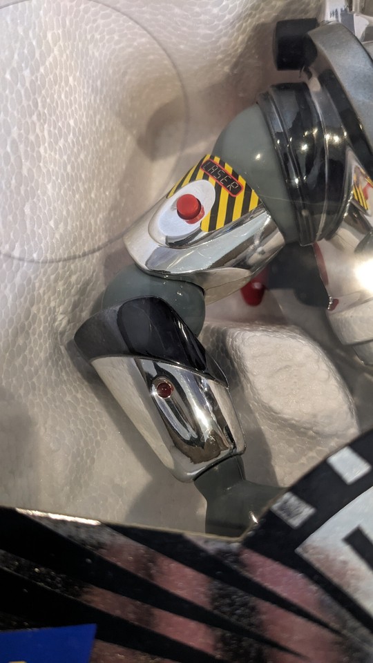 Toy Story Intergalactic Buzz Lightyear Chrome Action Figure Disney ...