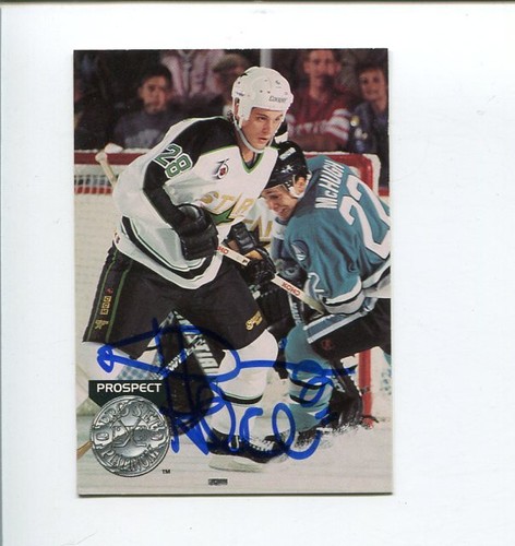 Derian Hatcher Dallas Stars Philadelphia Flyers Olympics HOF Signed ...