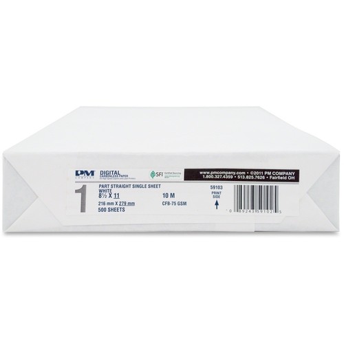 ICONEX Digital Carbonless Paper - Letter - 8 1/2" x 11" - White - 500 ...