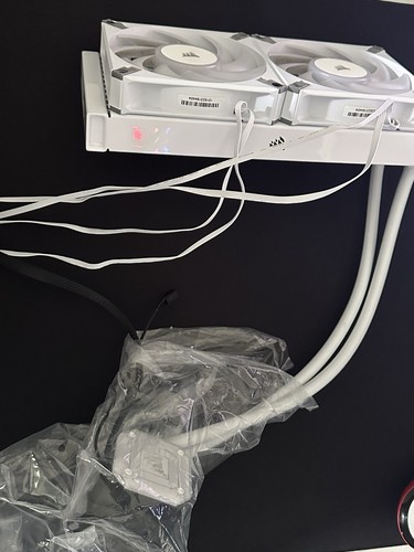 Corsair H100i 240mm AIO CPU Cooler - White + RGB | eBay