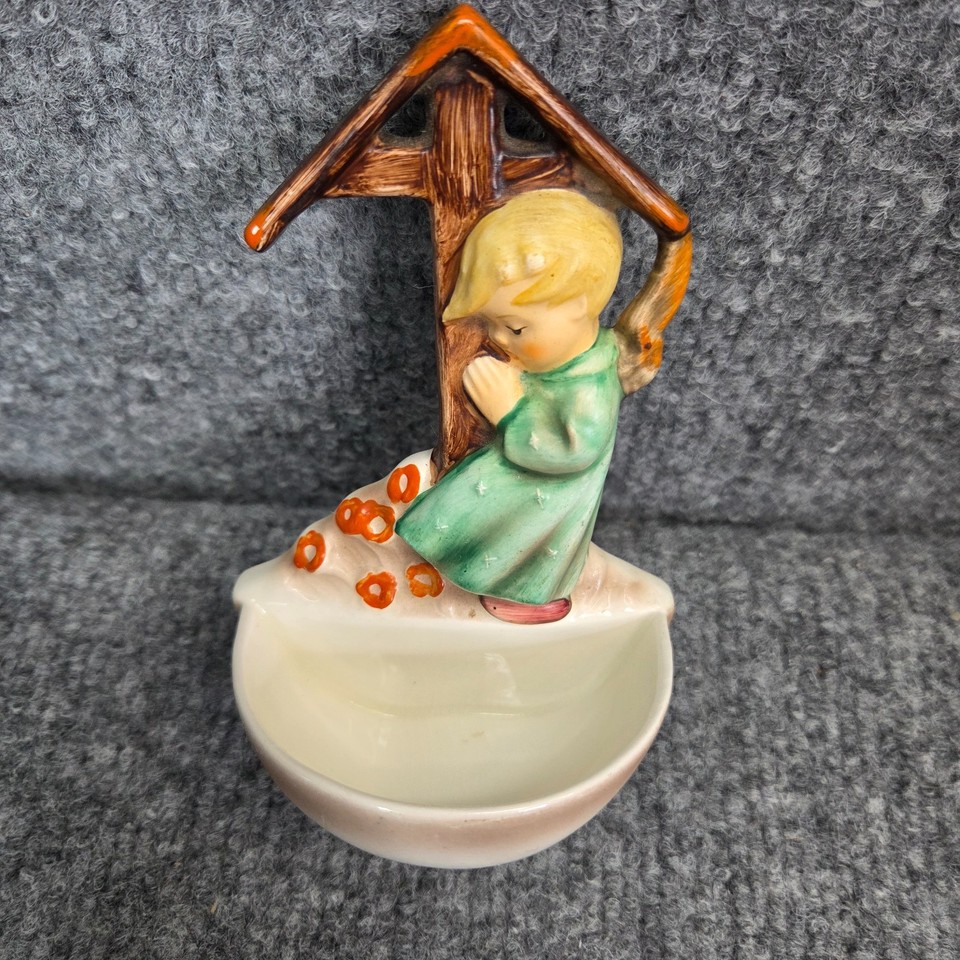 Hummel Goebel Praying Angel Holy Water Font #147 W. Germany TMK-5 Wall ...