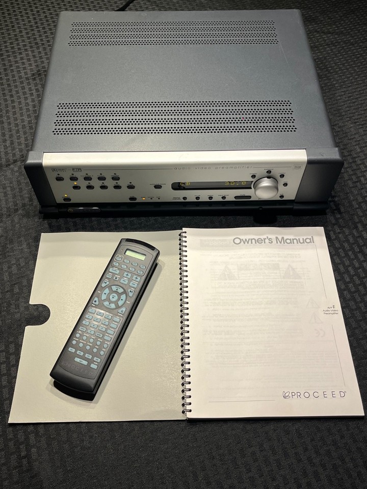 Proceed AVP2 6+ Reference Preamp/Processor ~ One Owner~ | eBay