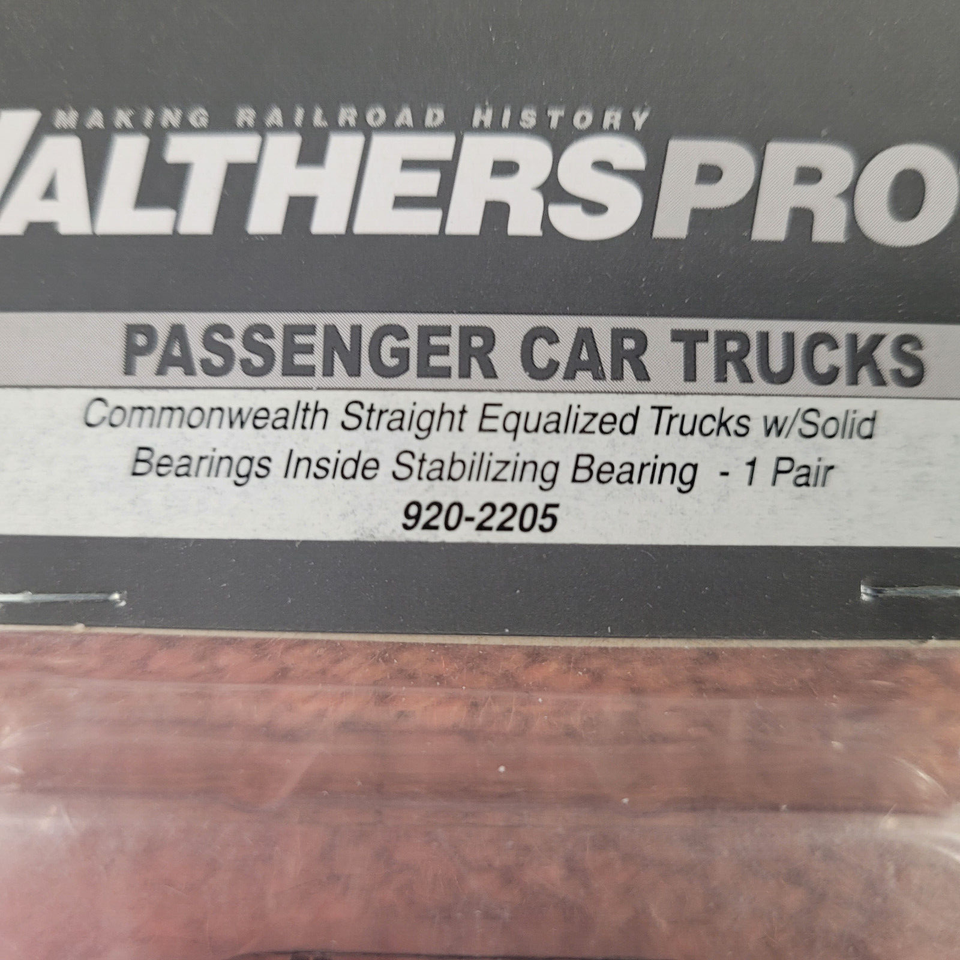 HO Scale Passenger Car Trucks, by Walthers proto. 3 pairs. | eBay
