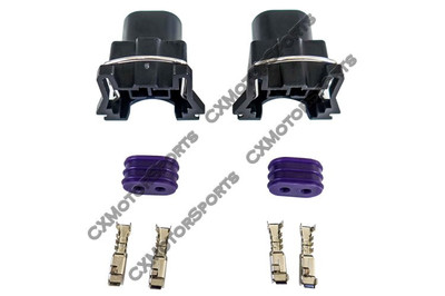CX Fuel Injector Connector Wiring Clip Terminal for Bosch EV1 Female ...