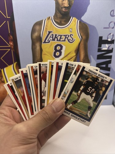 Lot (23) 1989 Panini NFL Football Stickers. Random Assorted Teams And ...