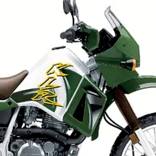 KAWASAKI KLR650 FULL GRAPHIC KIT DECALS STICKER CALCOMANIAS GREEN ...