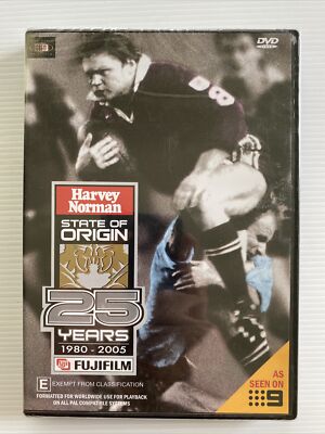 DVD - STATE OF ORIGIN 25 YEARS 1980 - 2005 / Region 4 - BRAND NEW ...