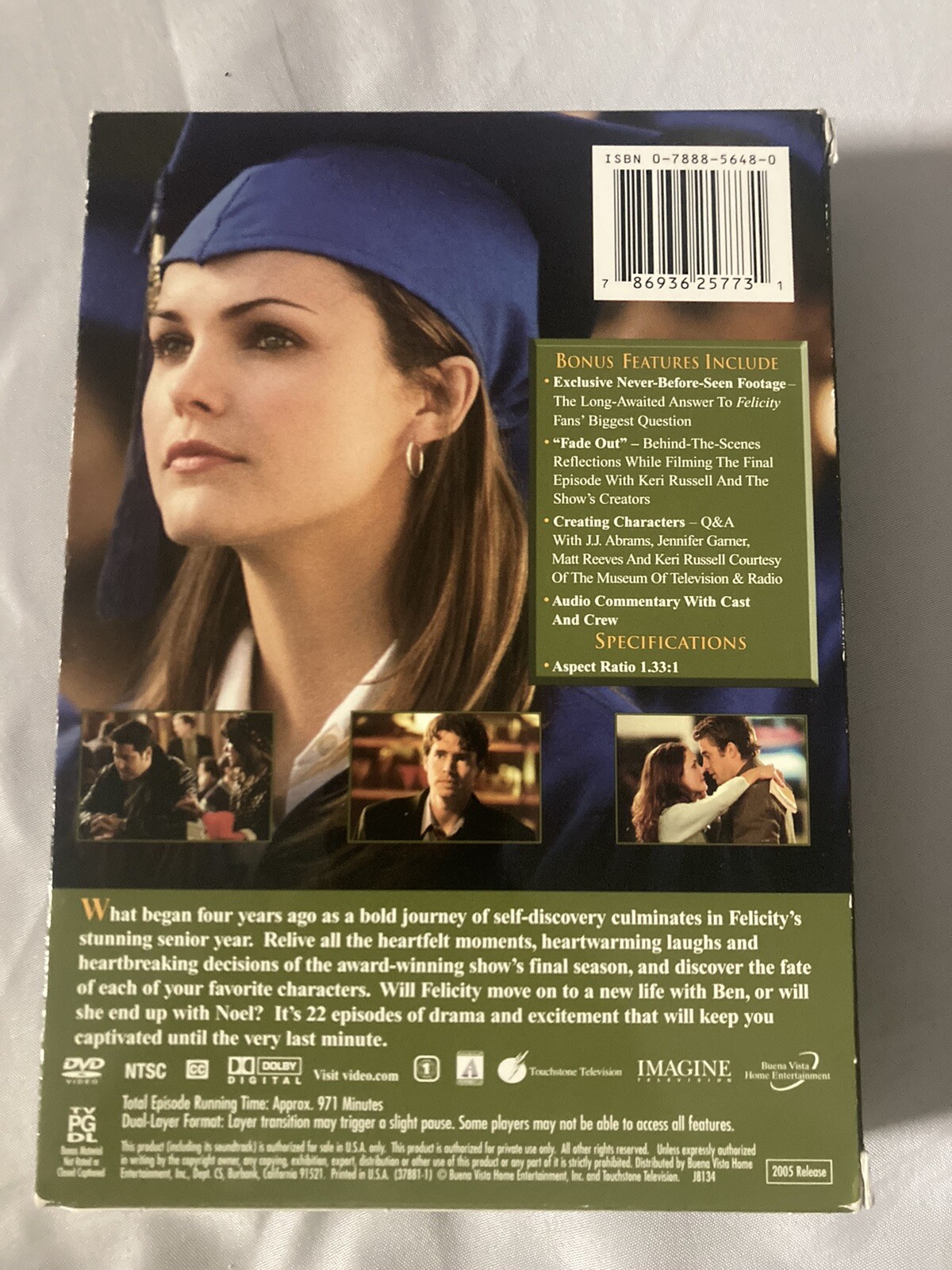 Felicity - Season 4 (DVD, 2013, 3-Disc Set) | eBay