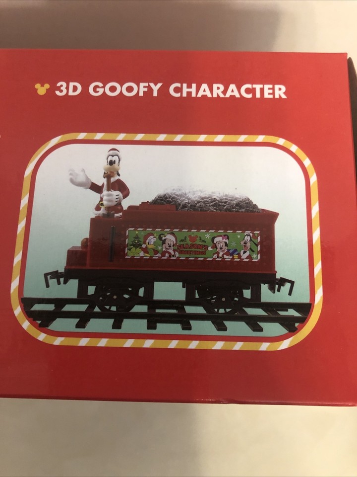 Christmas Disney Mickey Mouse Holiday Train Express 1 Goofy's Coal Car ...