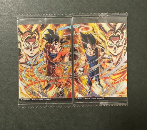 Vegito Son Goku & Vegeta SSR Holo Dragon Ball Itajaga Vol.5 Cards ...