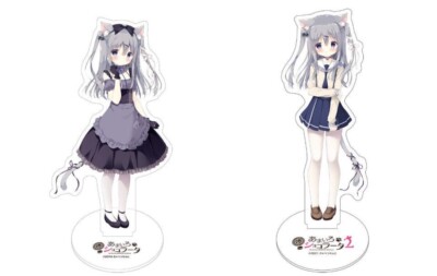 NEW Amairo Chocolate Chieri Yukimura Acrylic Stand 2 set Shiratama ...
