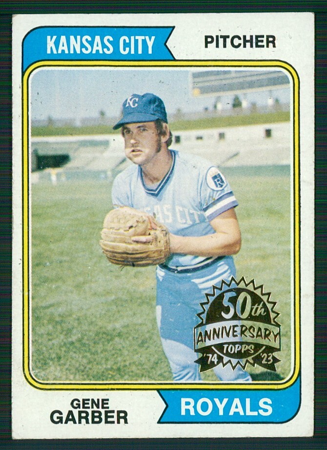 2023 Topps Heritage - 1974 Topps Originals Buybacks #431 Gene Garber ...