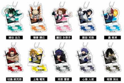 BOX MHA Stand Mini Acrylic Keychain Blind Box USA Ship Authorized ...