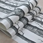 10M Tree Pattern Wallpaper for Bedroom Modern Design Living Room Wall ...