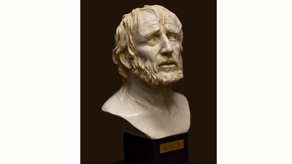 Sculpture Seneca Bust Statue Seneca Roman Philosopher greek stoicism ...