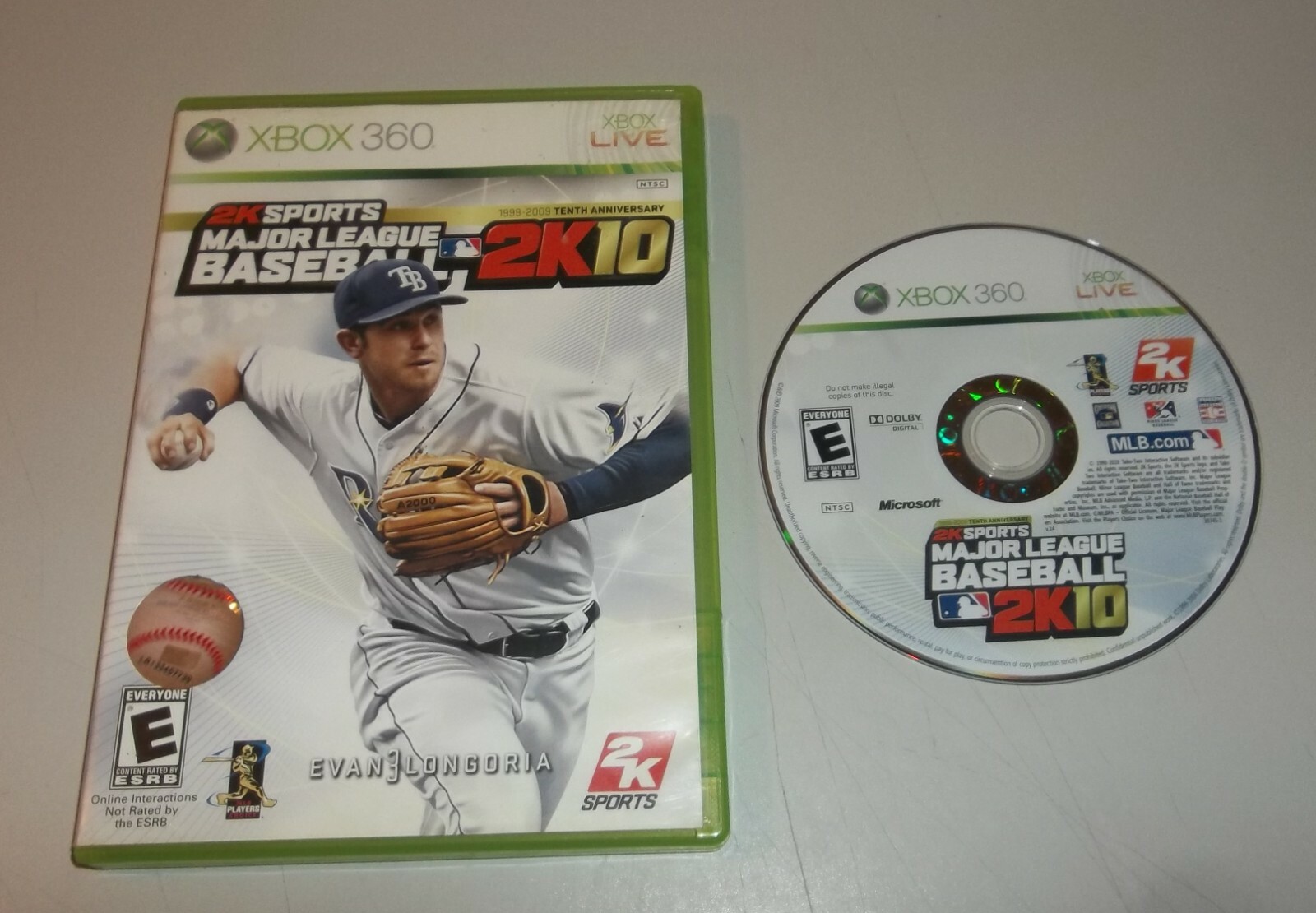 Xbox 360 Game - 2K Sports Major League Baseball 2K10 - Works ...