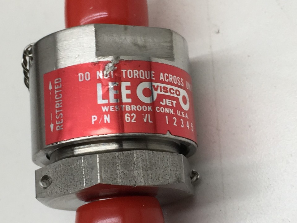 Lee Visco Jet 62 VL Precision Fluid Restrictor 62VL | eBay