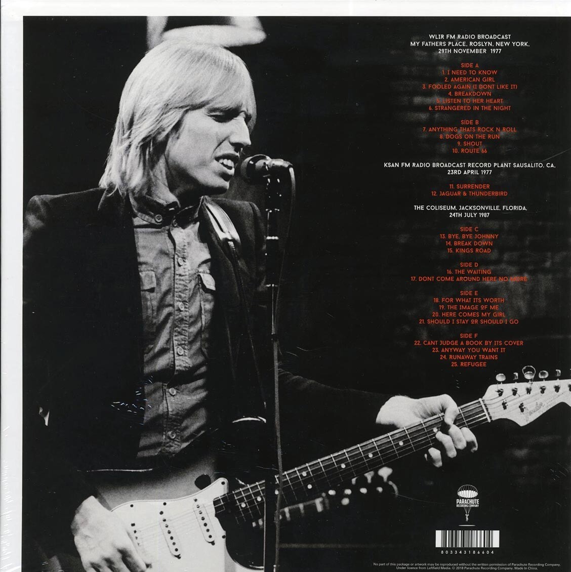 Tom Petty & The Heartbreakers Box Set- The Broadcast Collection Limited ...