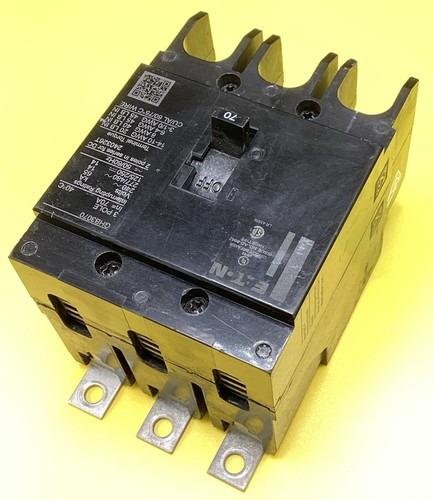 New Circuit Breaker Eaton Cutler Hammer GHB3070 70 Amp 3 Pole 277/480 ...